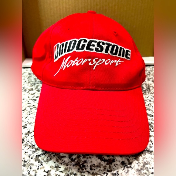brigestone | Accessories | Bridgestone Motorsports Red Snapback Cap ...